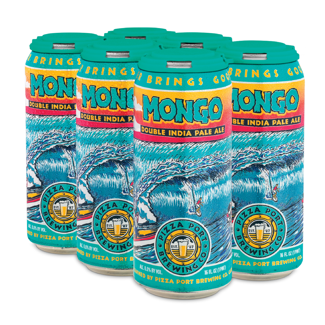 Mongo Double IPA 6-pack – Pizza Port Brewing Company